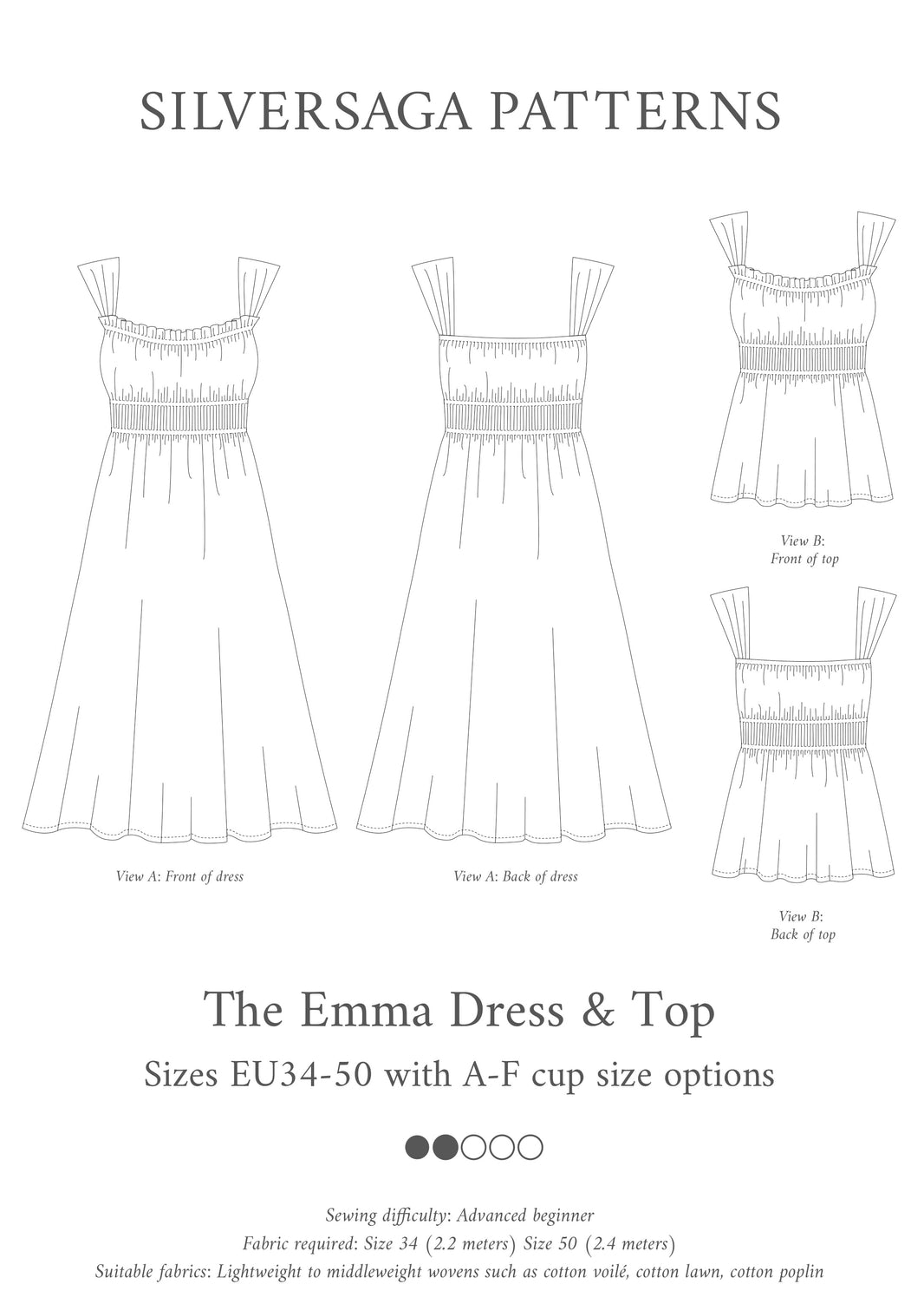 Sewing patterns – Silversaga Patterns