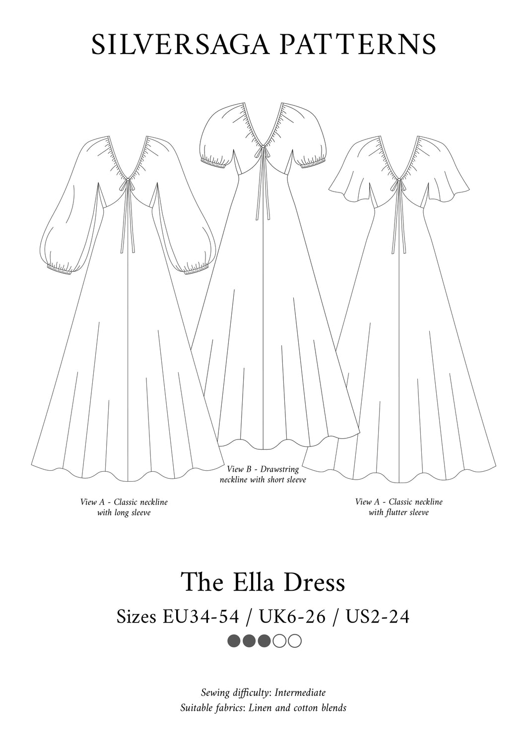 Sewing patterns – Silversaga Patterns