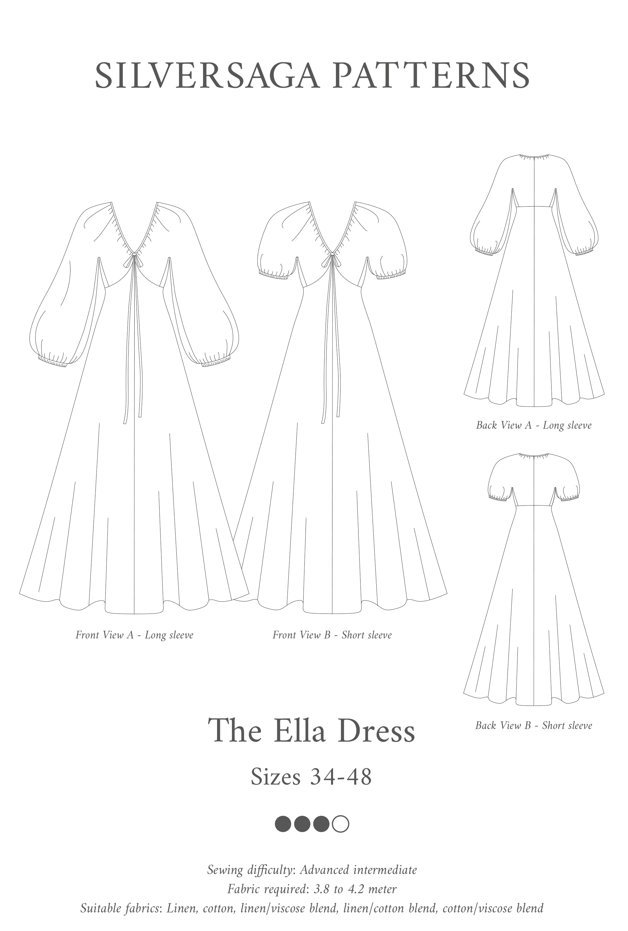 Sewing patterns – Silversaga Patterns