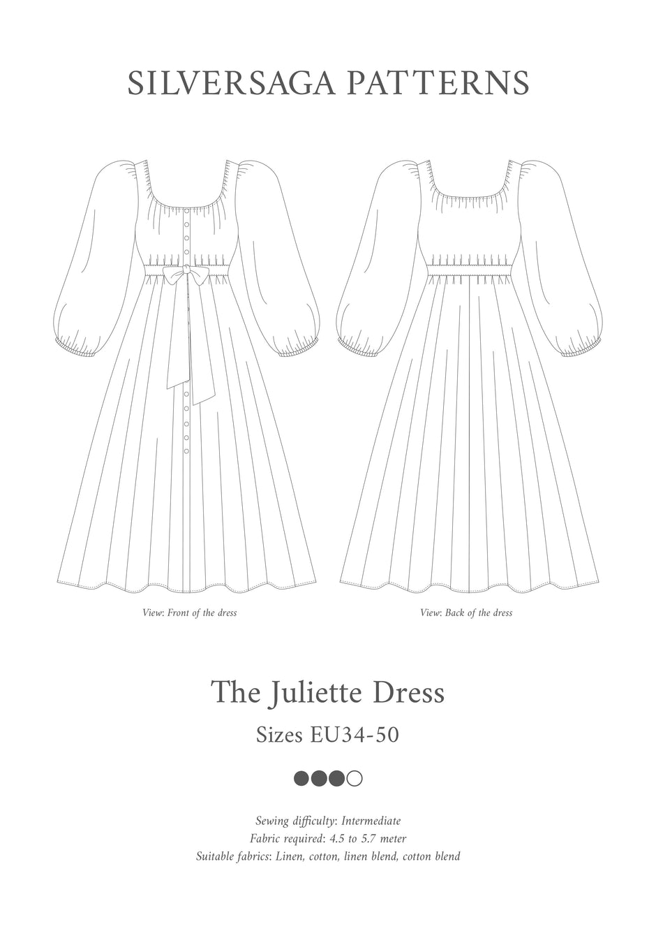 Sewing patterns – Silversaga Patterns